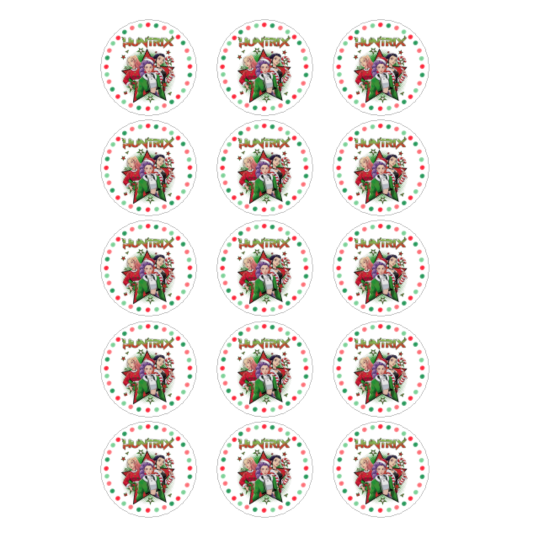 K Pop Christmas Huntrix – Melted Chocolate Haus-A Dipped & Printed Co